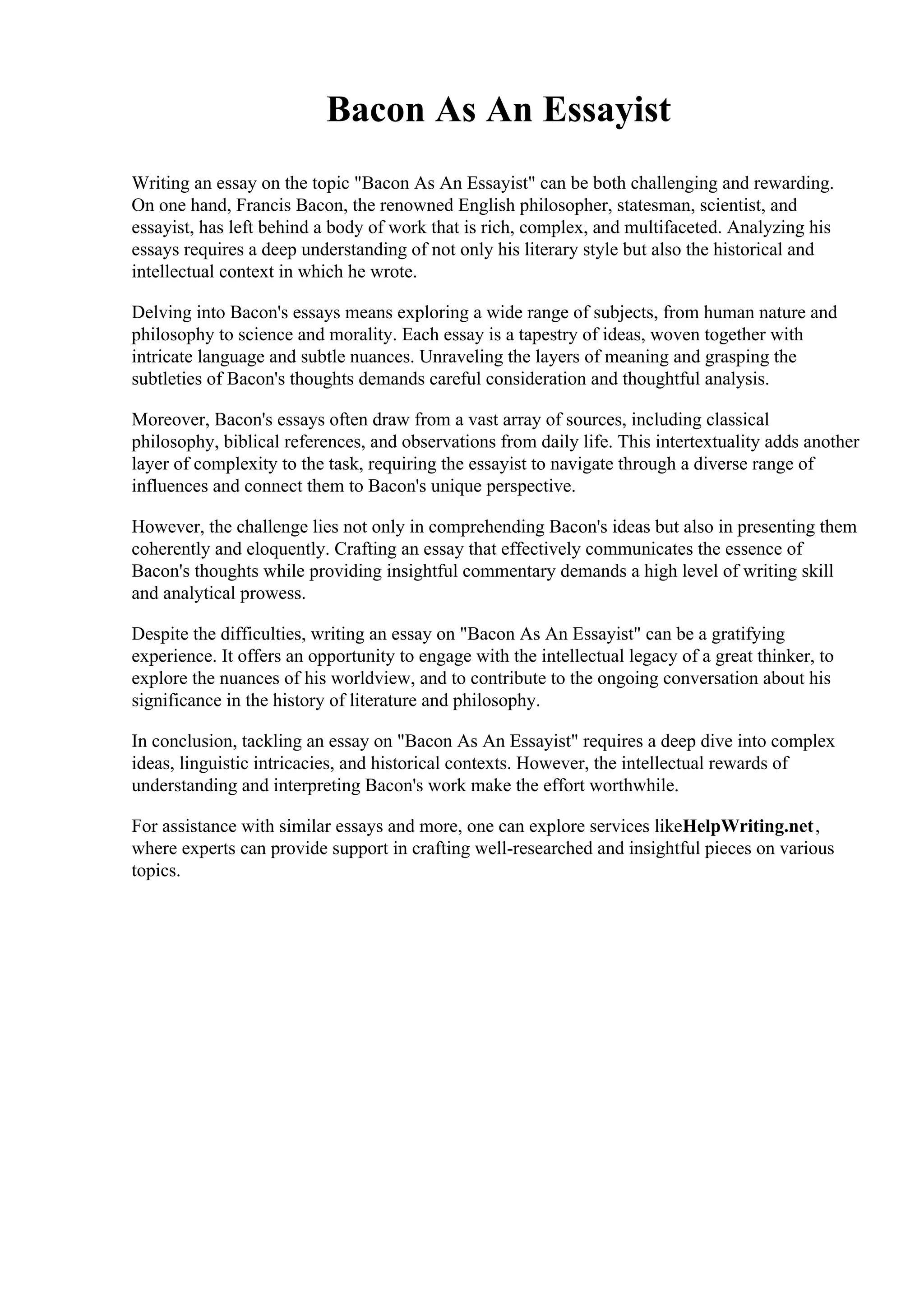 Bacon As An Essayist.pdf