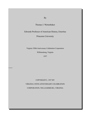 Bacons Rebellion 1676 American Colonial History | PDF