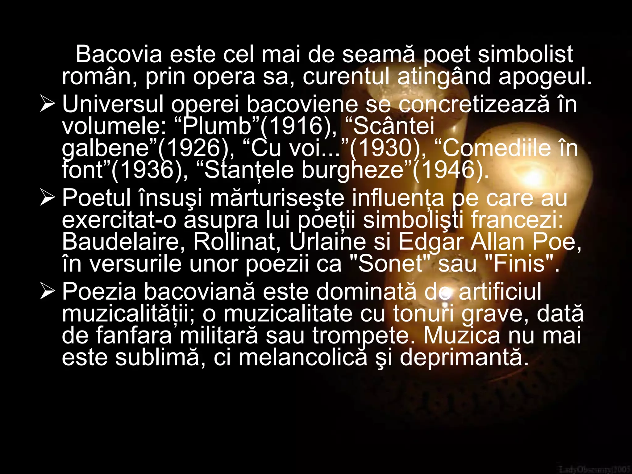 Bacovia | PPT