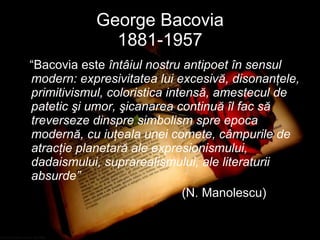 Bacovia | PPT