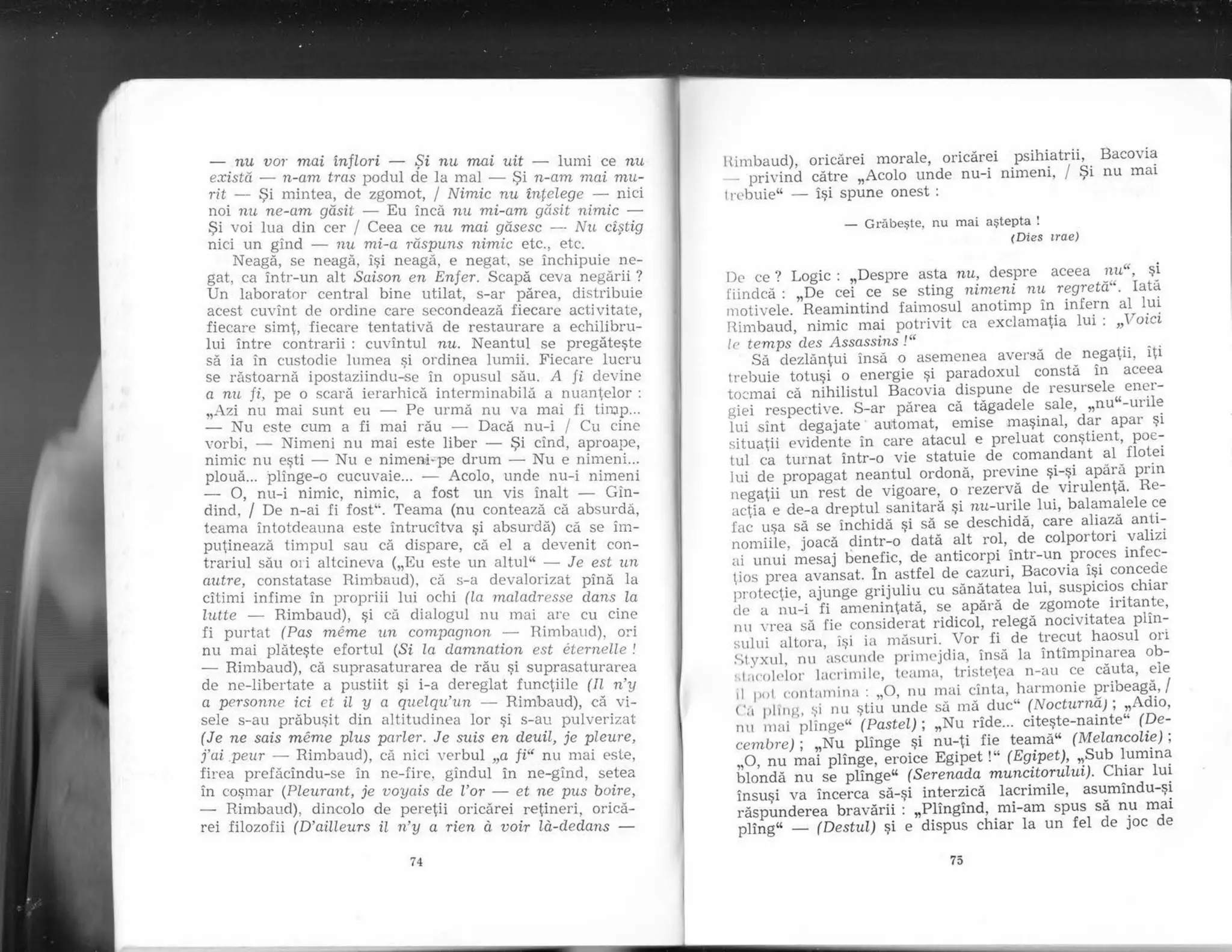 Caraion Ion - Bacovia. sfarsitul continuu | PDF