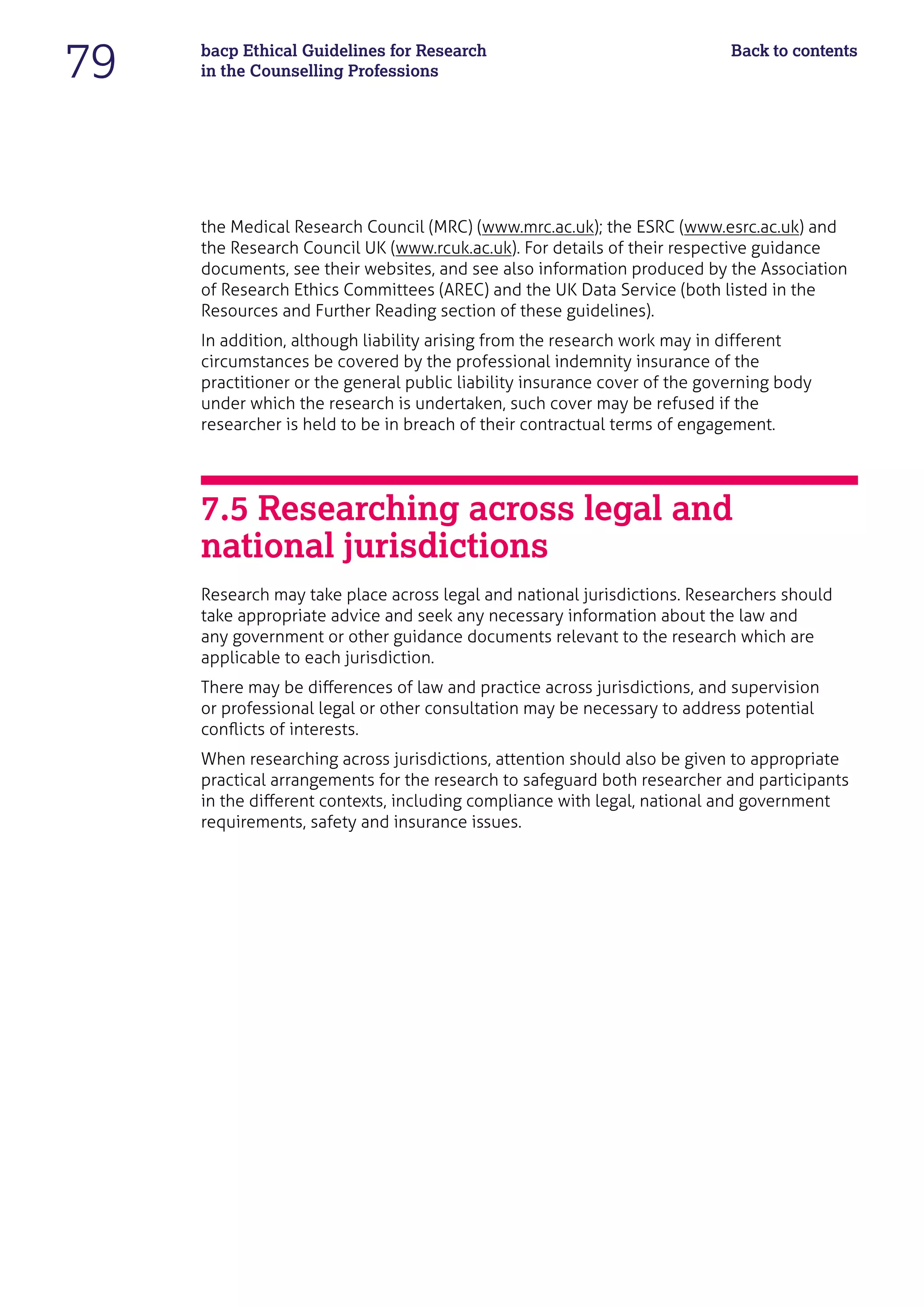 BACP Ethical guidelines for research in counselling professions | PDF