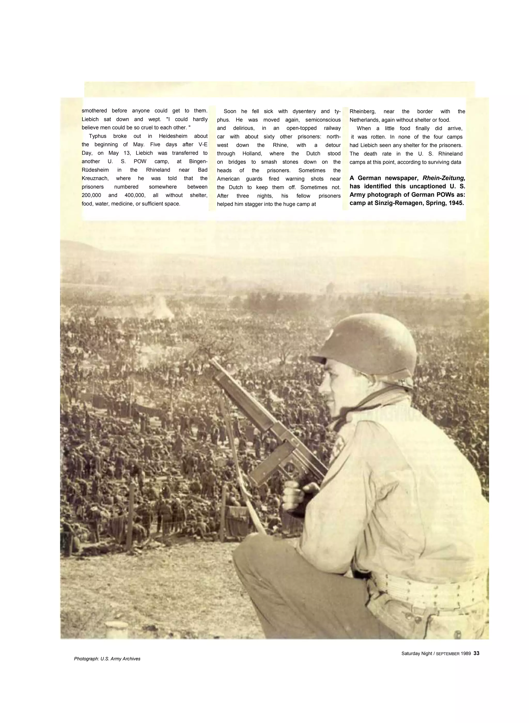 EisenhoweR Death camps-1989 | PDF