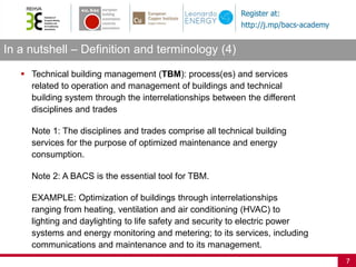 Introduction to BACS and TBM | PPT