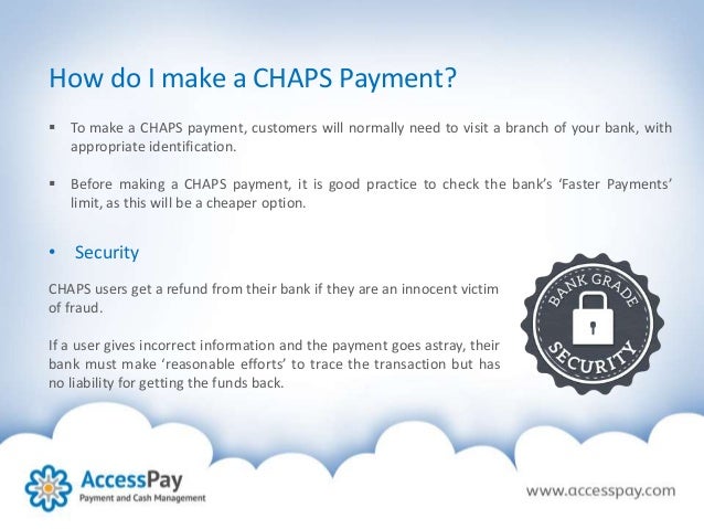 Bacs, CHAPS & Faster Payments: What’s the difference? Bacs, CHAPS & Faster Payments: What’s the difference?