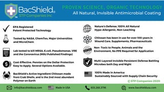 Introducing the BacShield Technology: All-Natural, Non- Toxic EPA ...