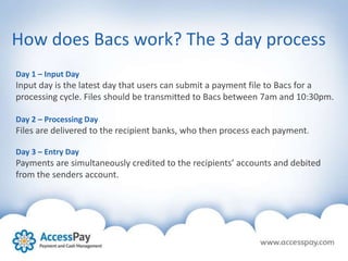 Bacs key facts and information | PPT
