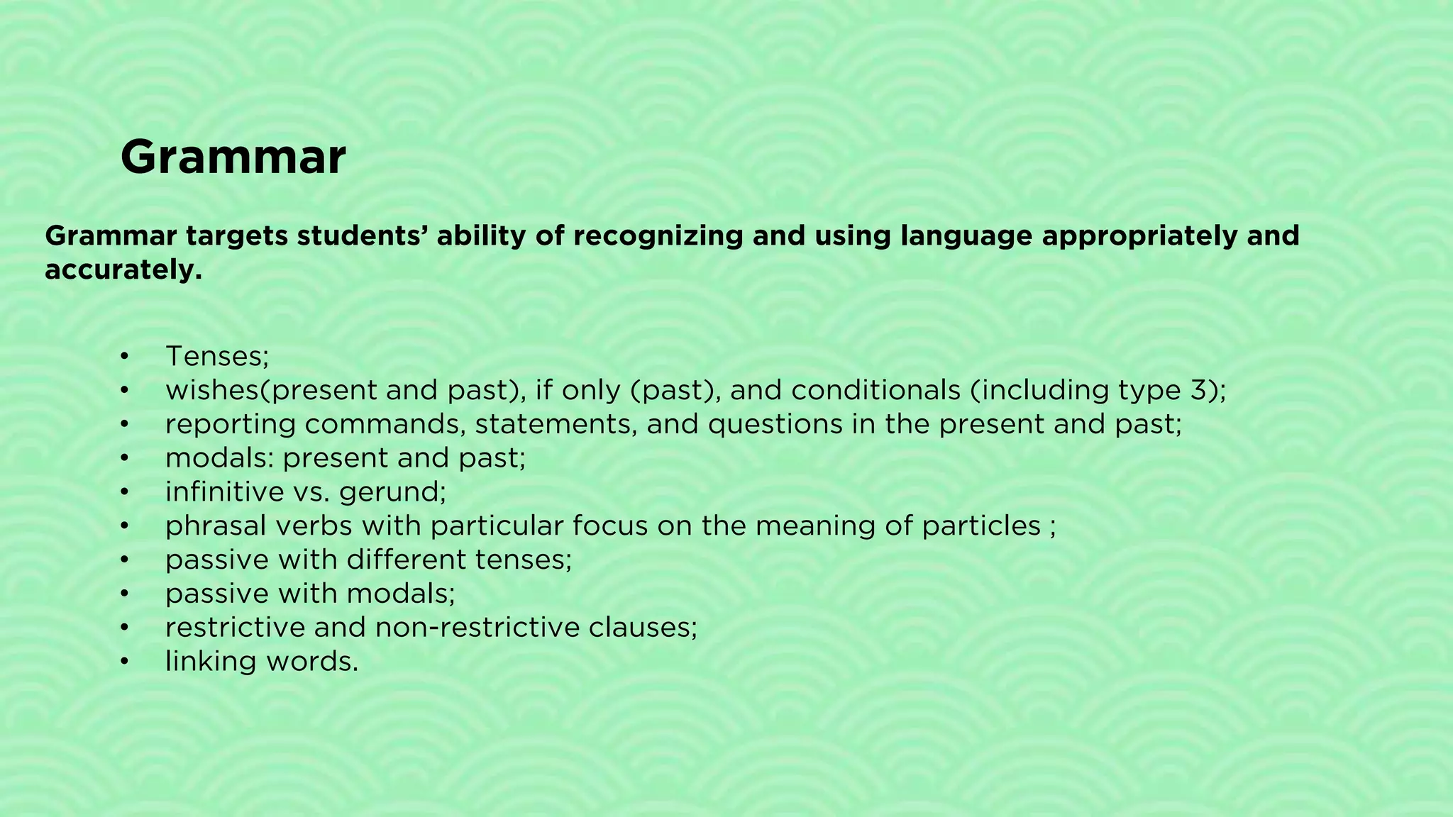 Bac specifications | PPTX
