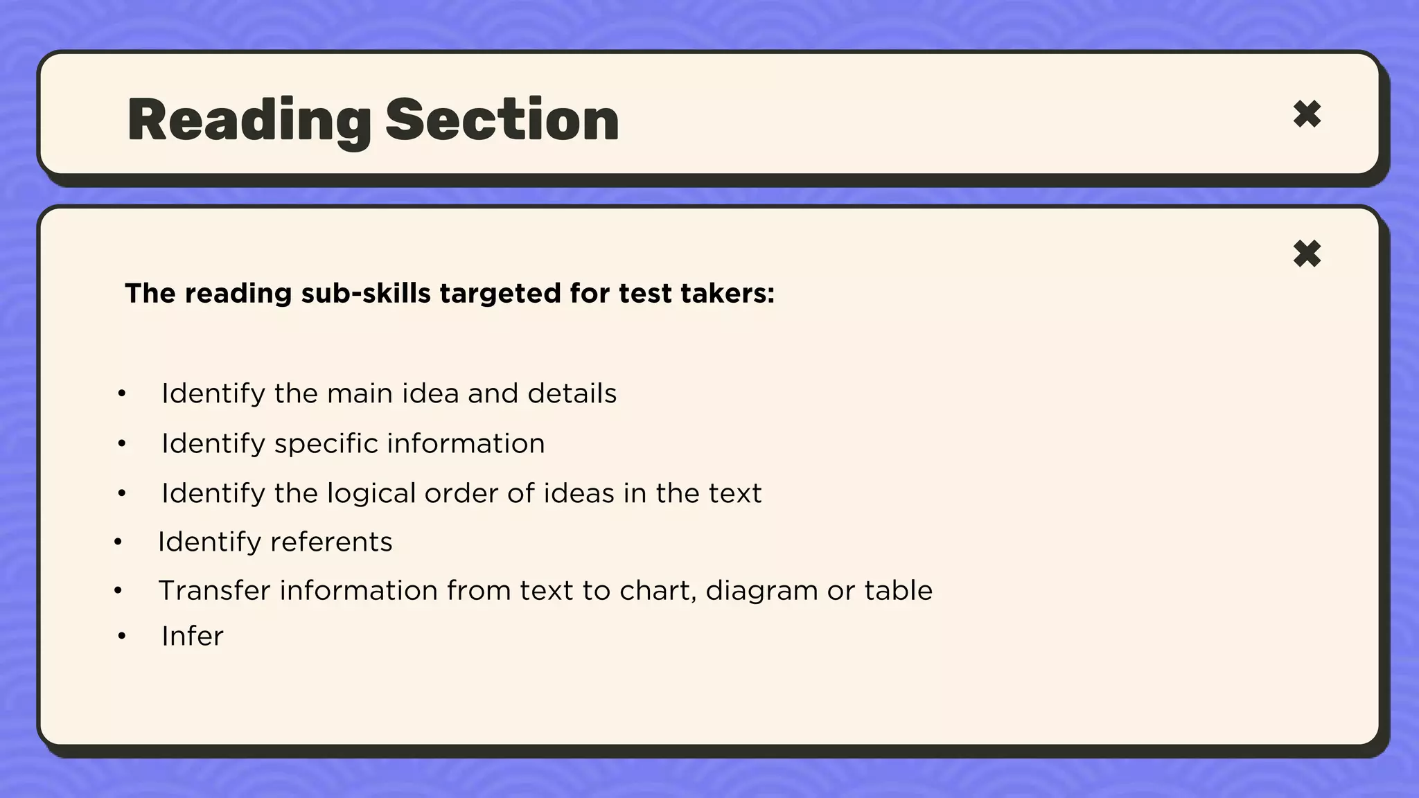 Bac specifications | PPTX