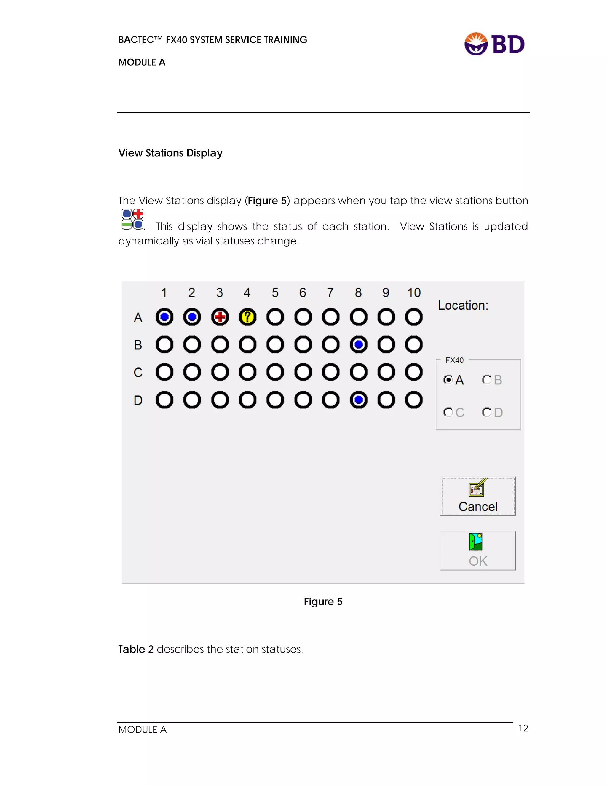 BD BACTEC FX40 system service training | PDF