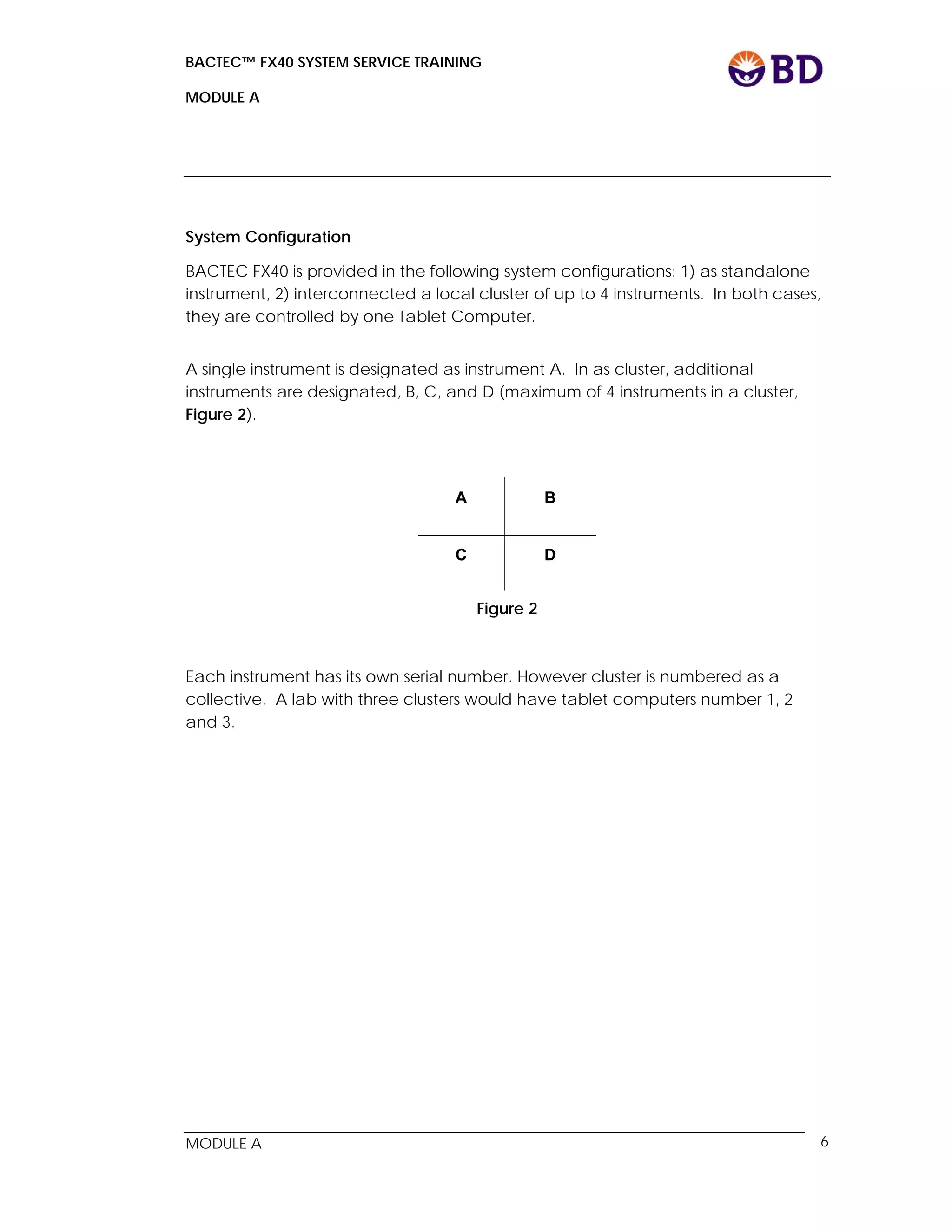 BD BACTEC FX40 system service training | PDF