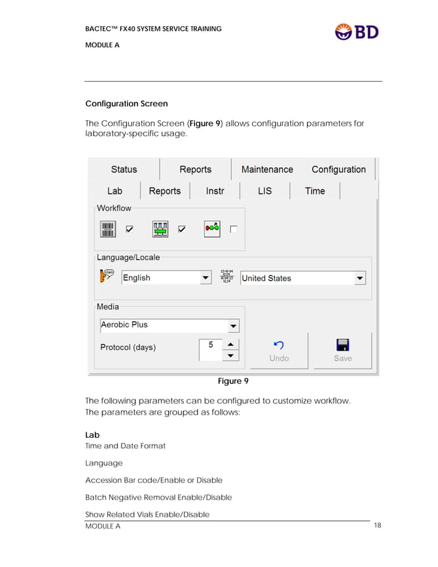 BD BACTEC FX40 system service training | PDF