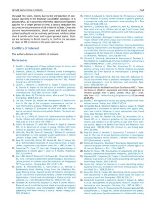 Bacteremia in infants | PDF