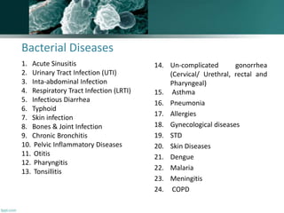Bacterial Diseases | PPTX