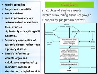 bacterial infections and their oral manifestations | PPTX