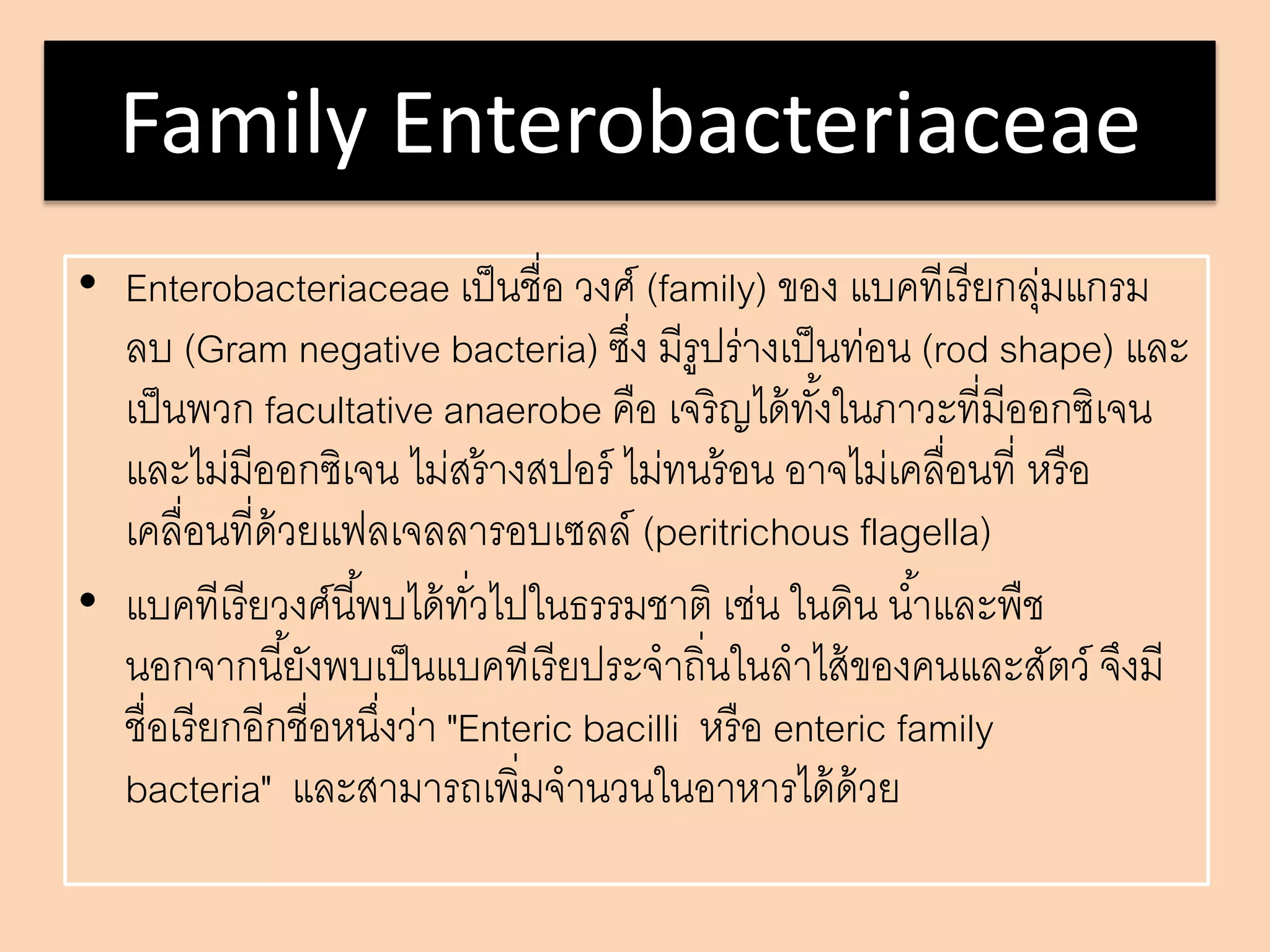 Bacteria Gram-Negative Bacilli Oxidase - | PPT