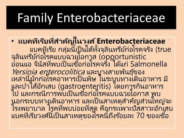 Bacteria Gram-Negative Bacilli Oxidase - | PPT
