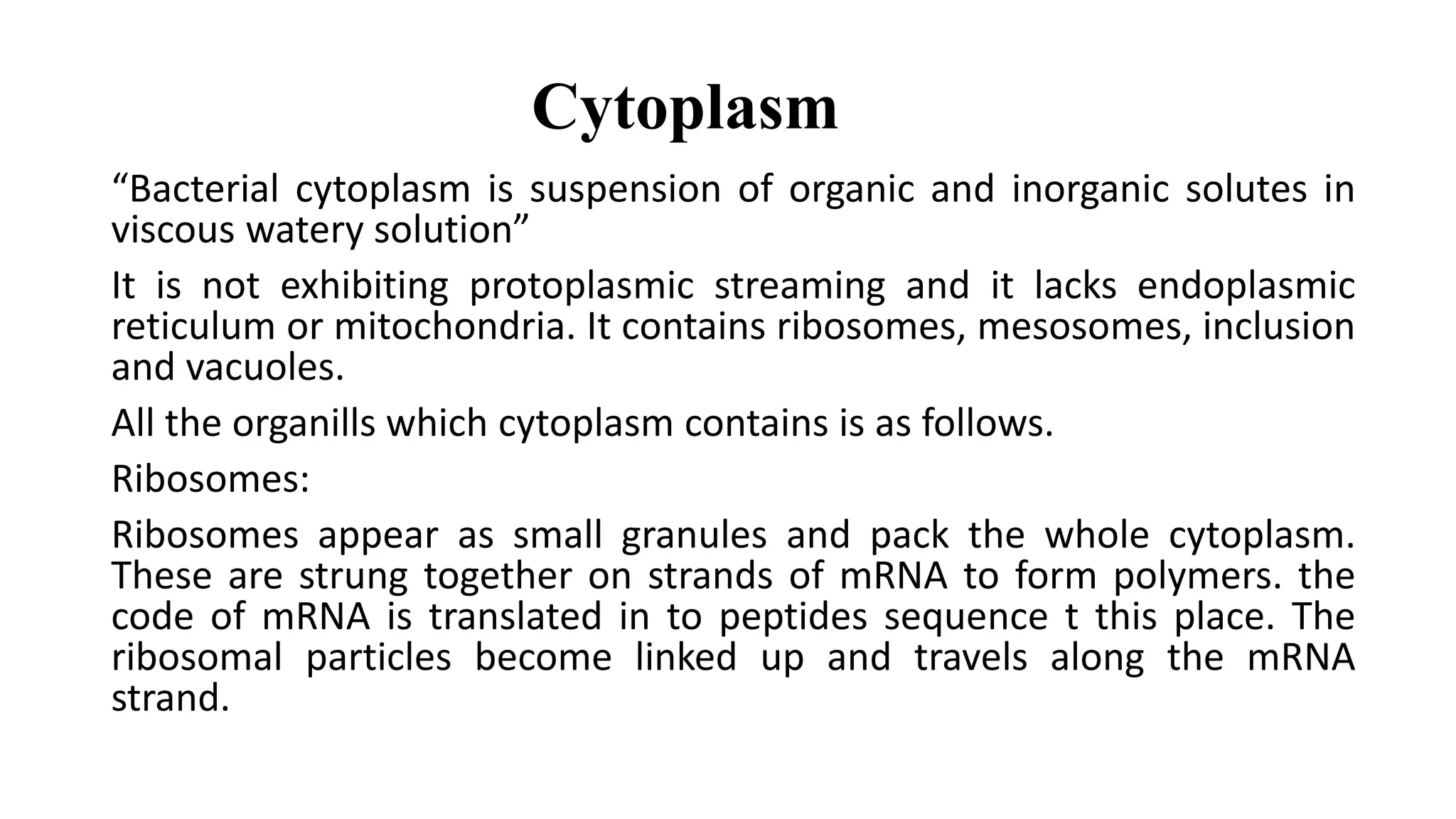 What is bacteria?(Structures Present in Bacteria And their Functions ...
