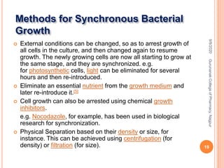 Bacteria: Growth Curve, Isolation and Preservation | PPTX