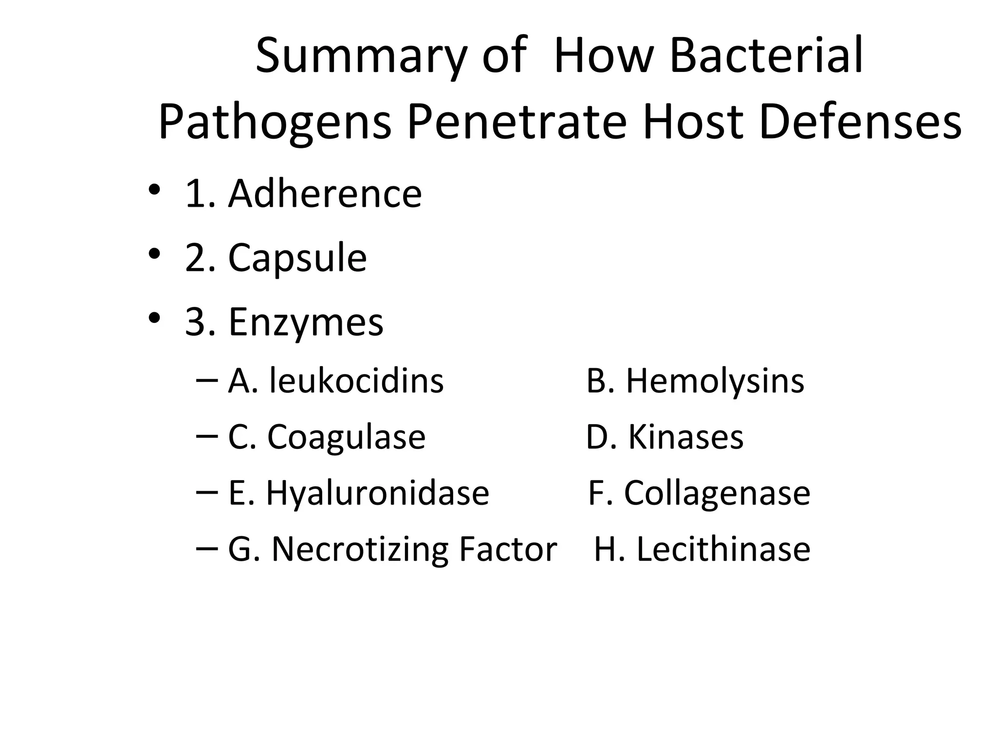 Bacterial Pathogenesis | PPT