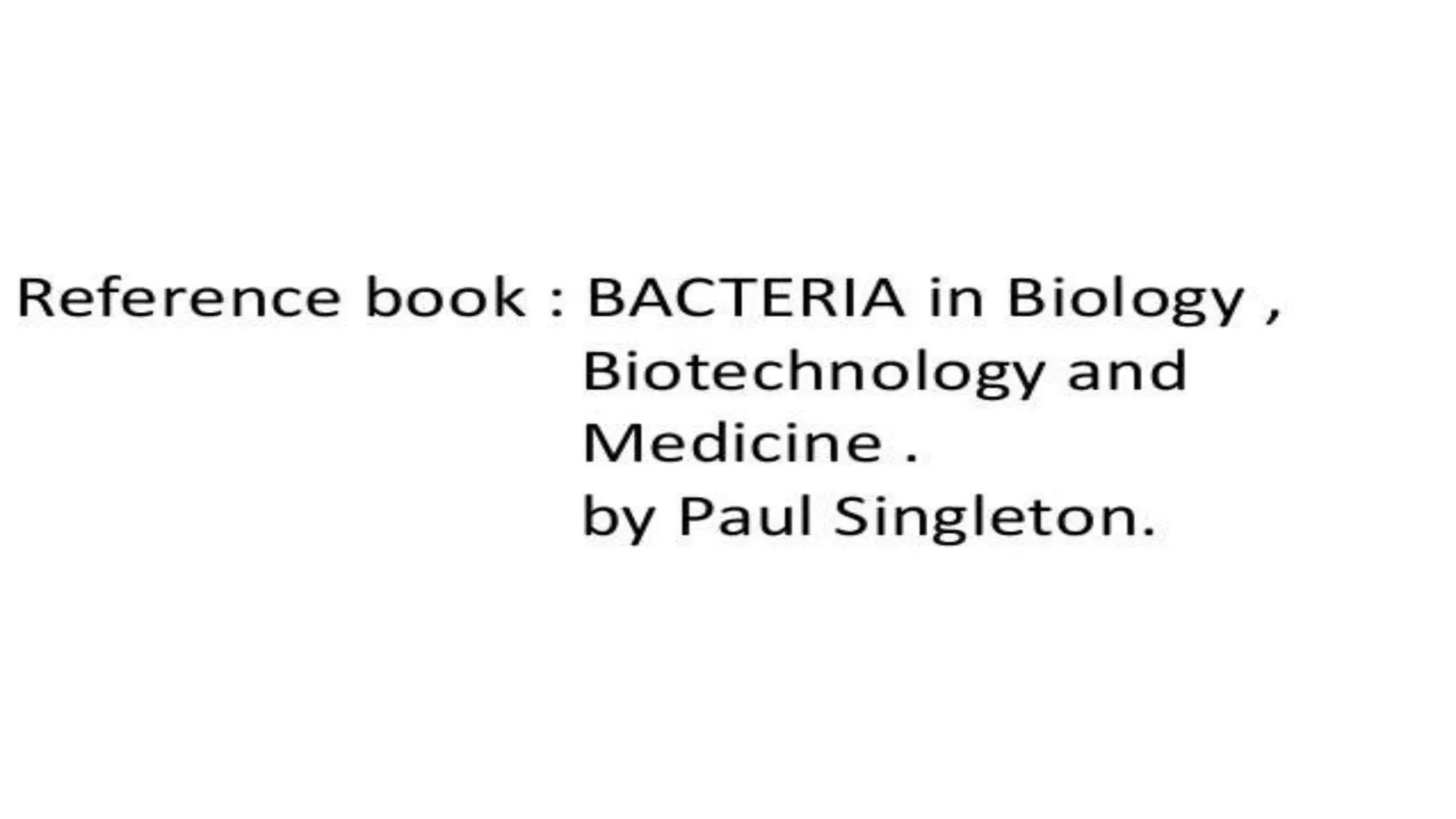 Bacteria Pptx