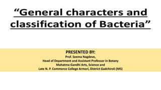 Bacteria | PPTX | Science