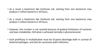 Bacteria and mollicutes | PPTX