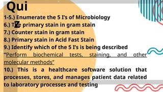 Enhancing Microbiology Through Automation and the 5 I’s: A Modern ...