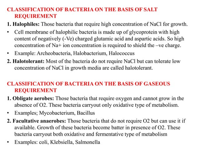 Bacteria and its classification. Microbiology | PPTX | Food & Drink