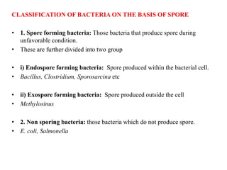 Bacteria and its classification. Microbiology | PPTX