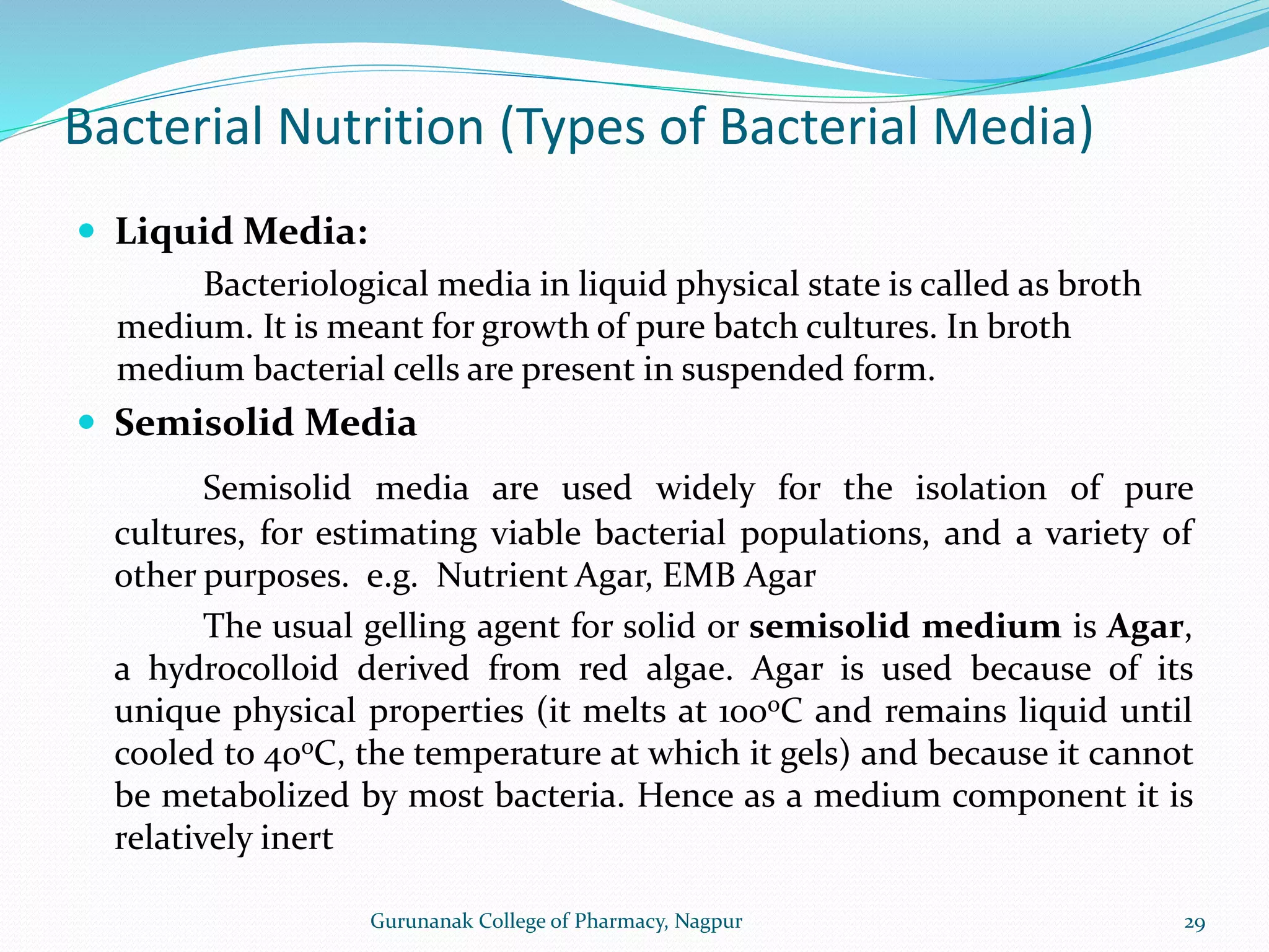 Bacteria classification and nutrition | PPTX