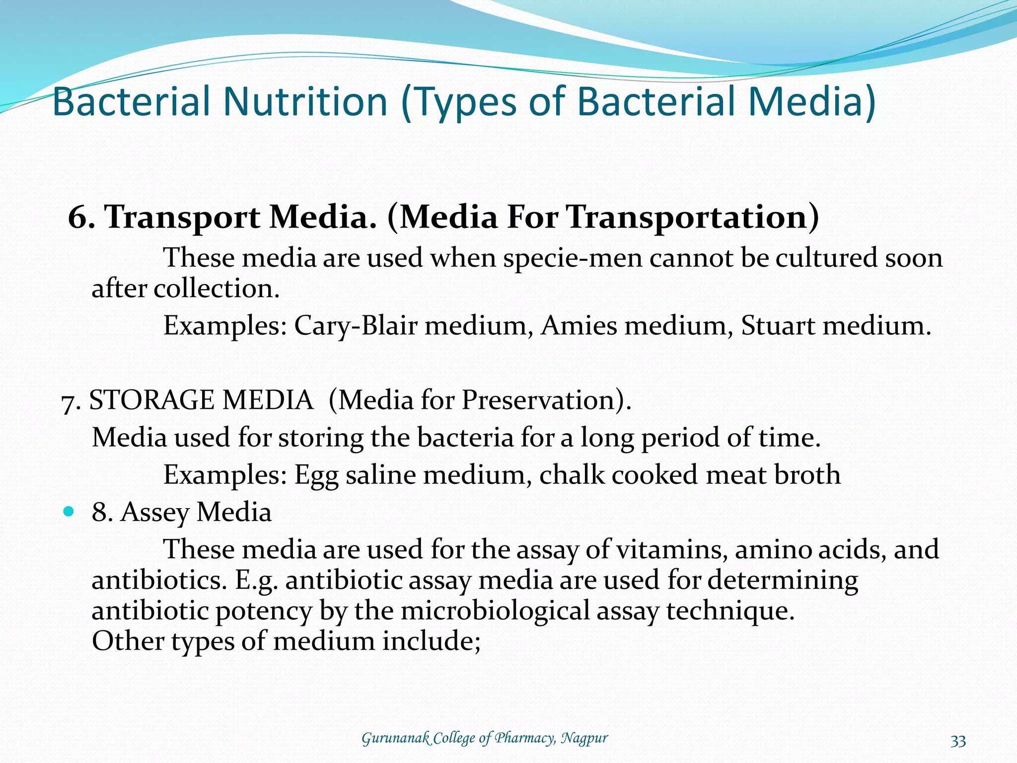 Bacteria classification and nutrition | PPTX