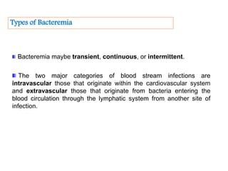 Bacteriaemia and septicaemia dr. Mahadi | PPT