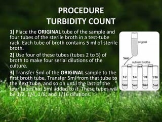 Bacteriaenumeration | PPT
