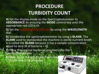 Bacteriaenumeration | PPT