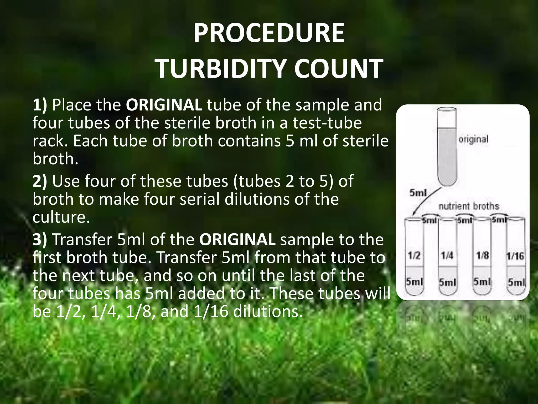 Bacteria enumeration | PPTX