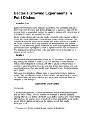 Bacteria Growing Experiments in Petri Dishes.docx