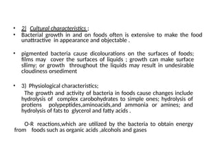 Bacteria in food science - Role of bacteria in food science | PPTX