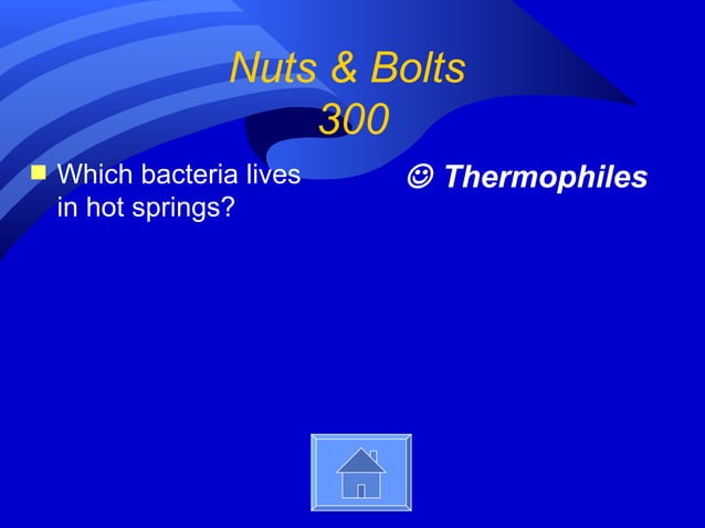 Bacteria jeopardy | PPT