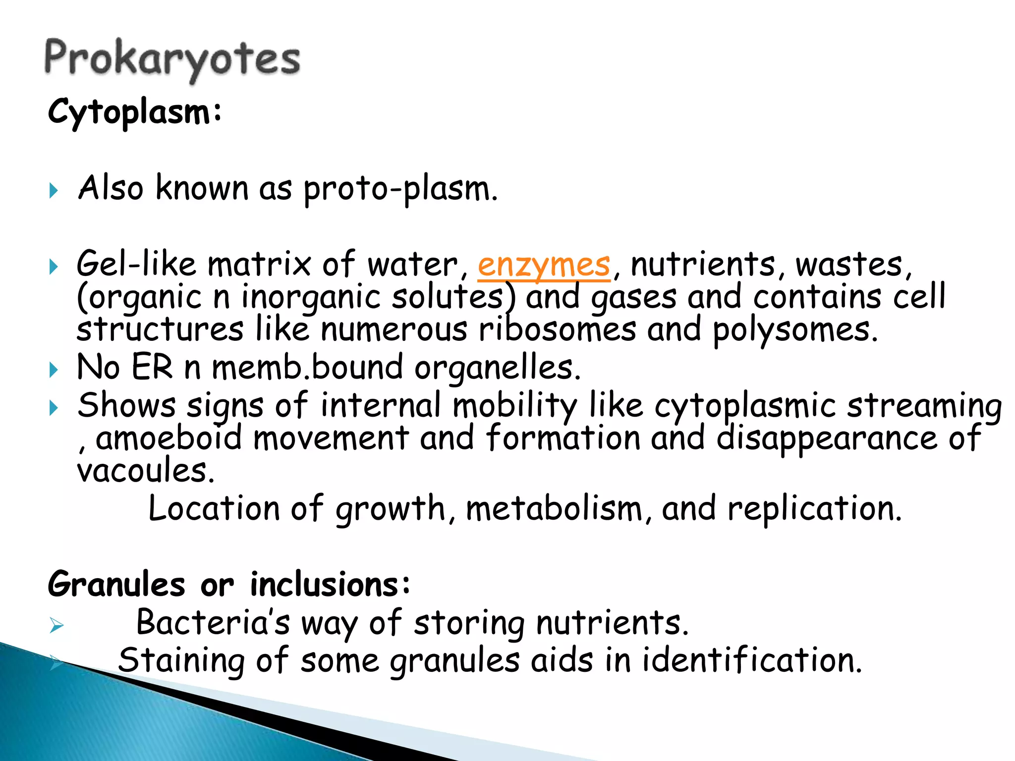 Bacterial Cell Structure Function Pptx Biological Sciences Science