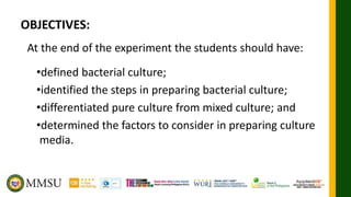 “Cultivating Bacteria: A Brief Overview” | PPT