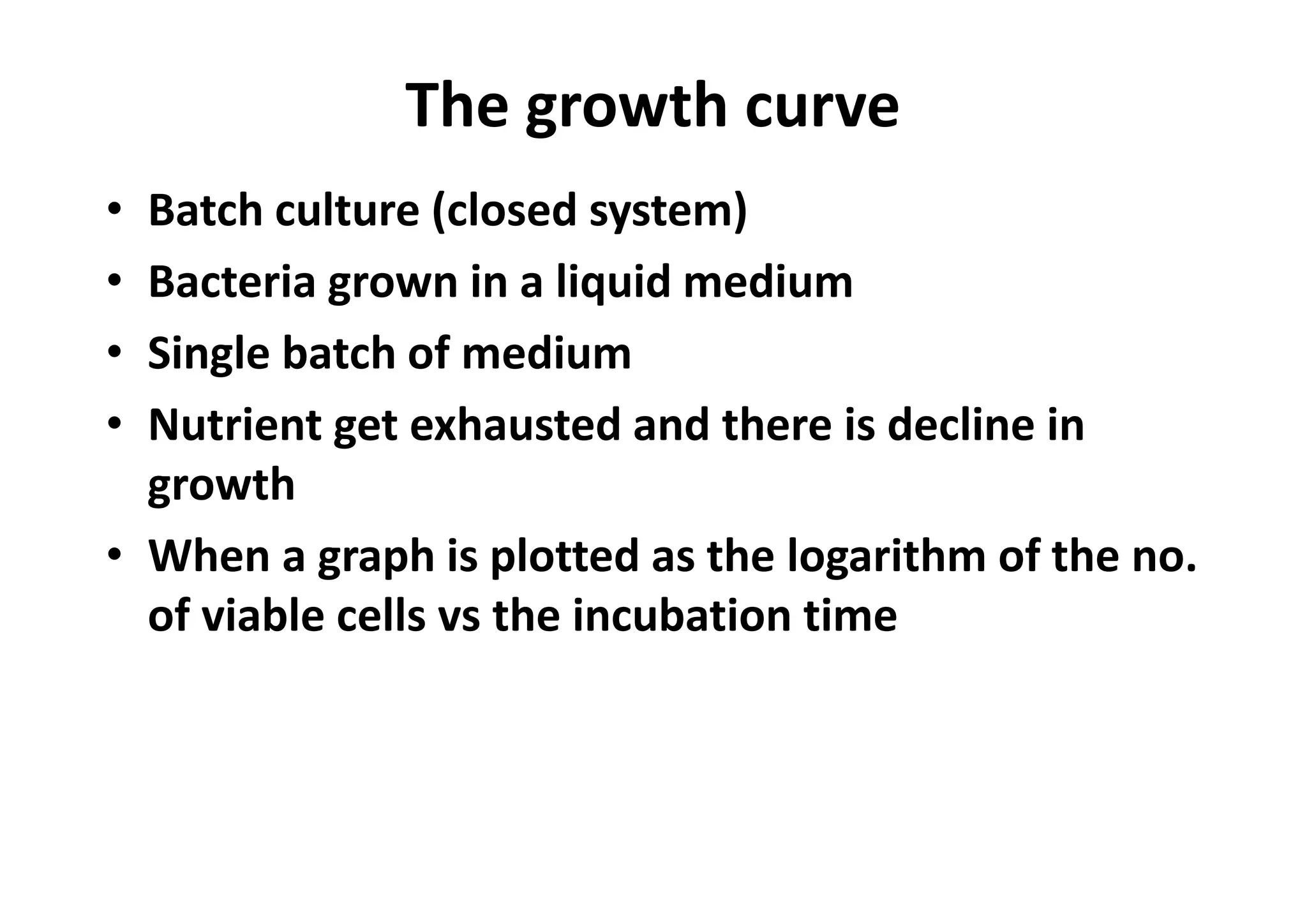 Bacterial growth | PDF