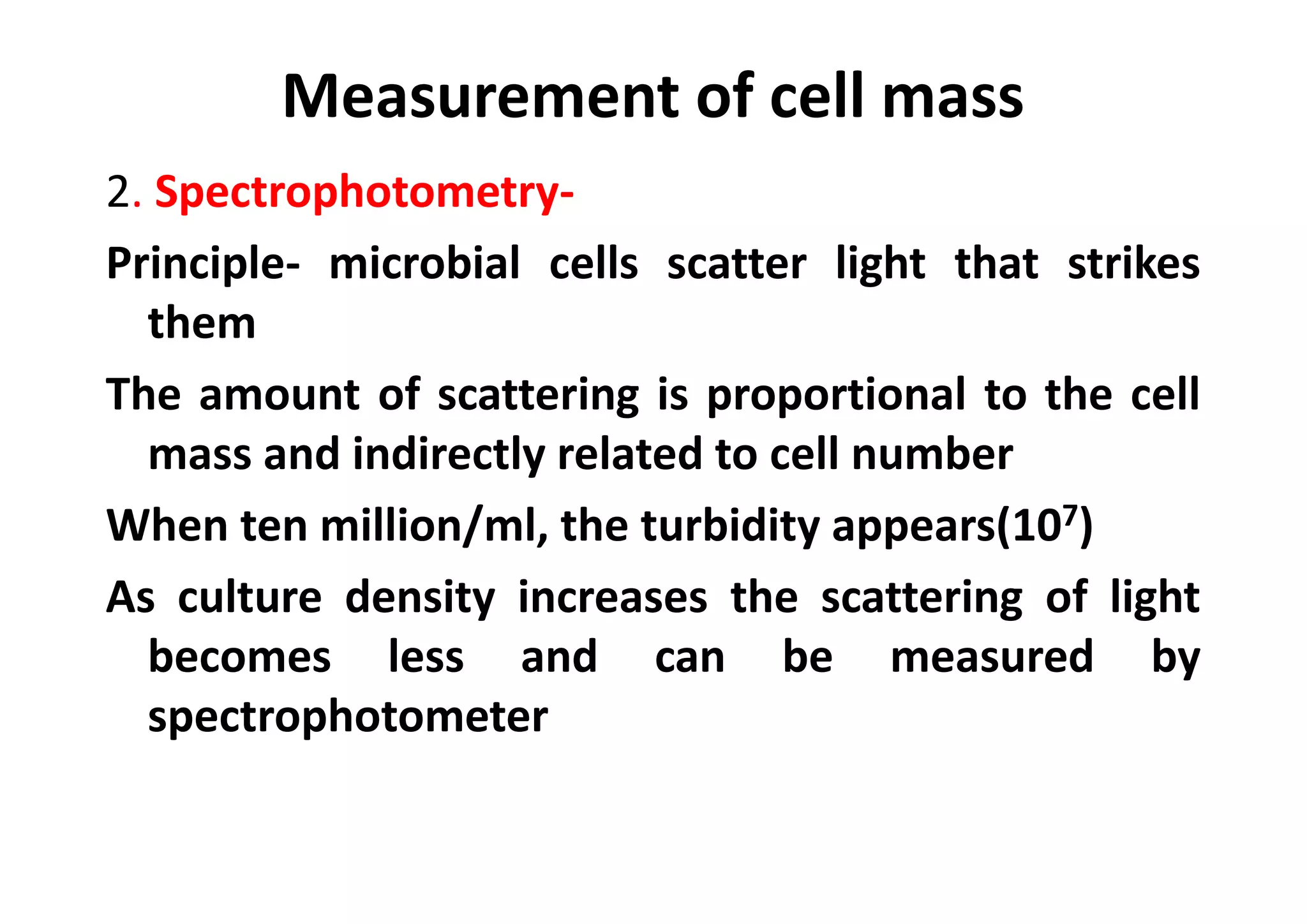 Bacterial growth | PDF