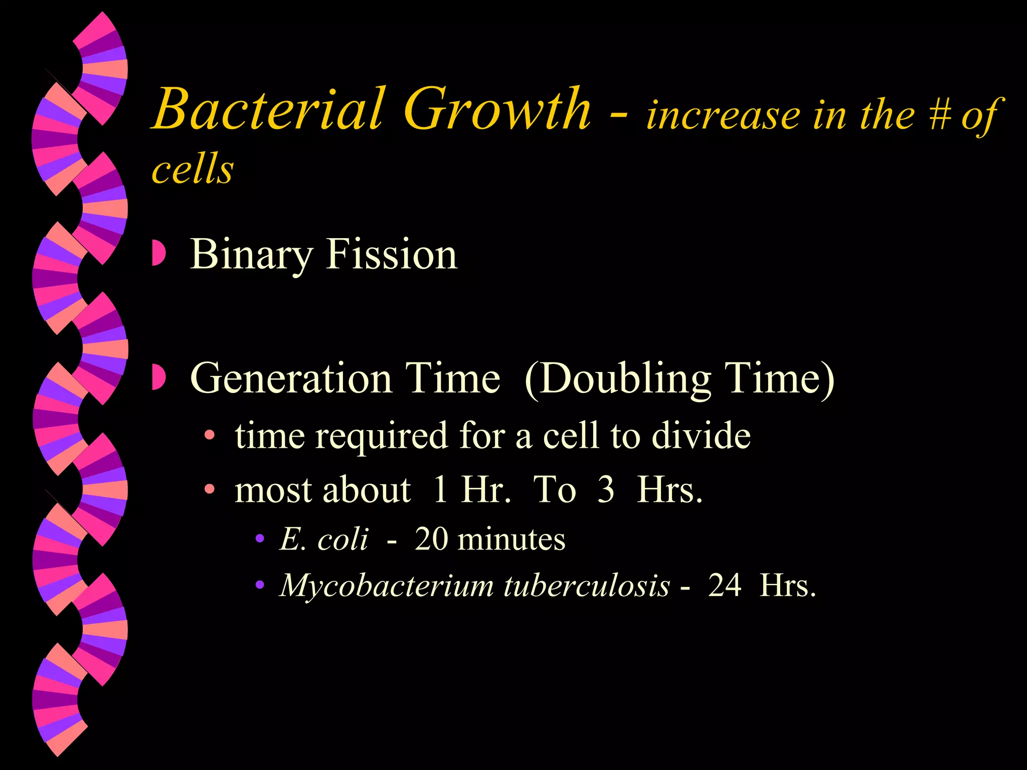 Bacterial Physiology and genetics | PPT