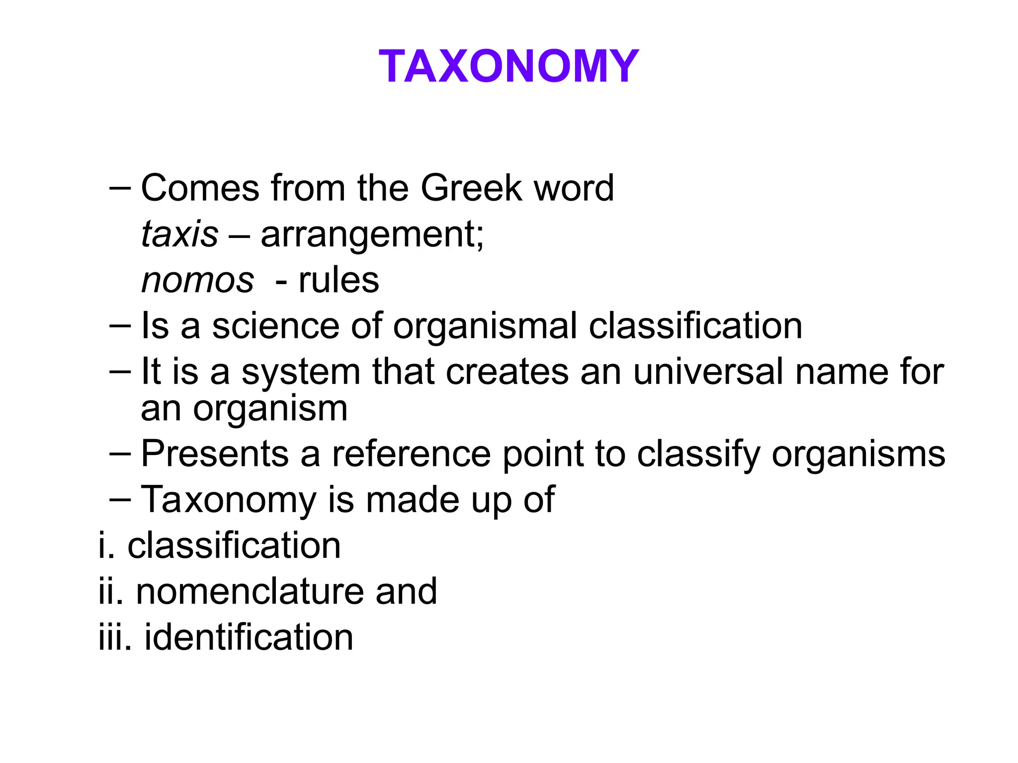 Bacteria taxonomy epidemiology morphology | PPT