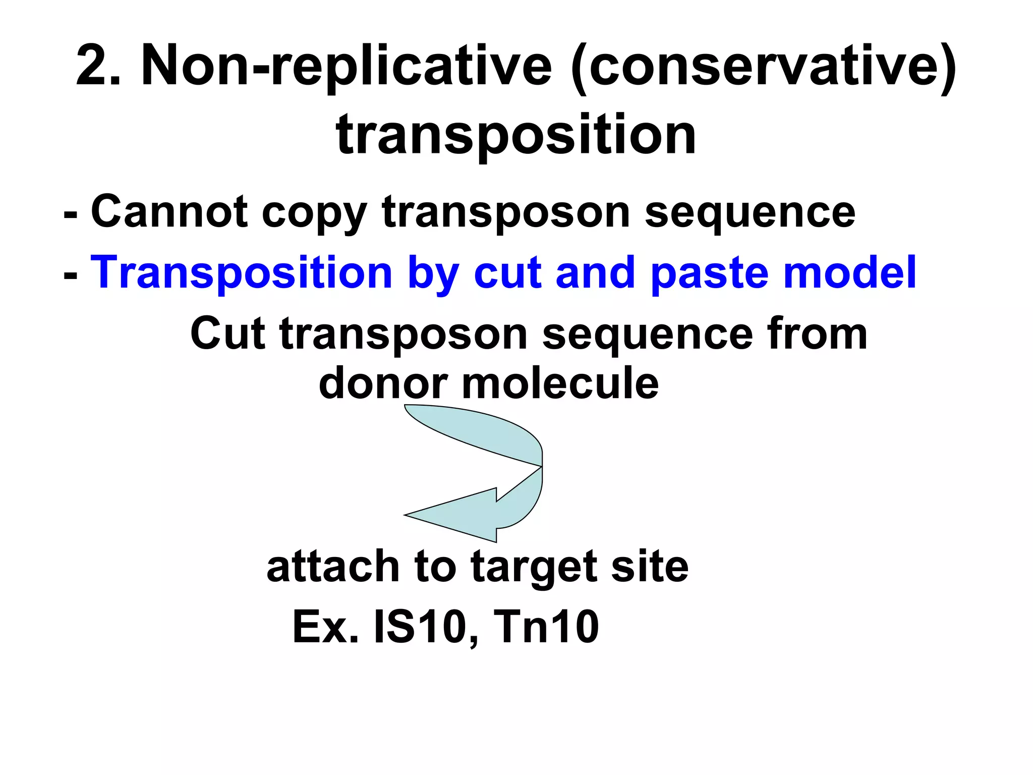 Bacterial Transposons | PPT
