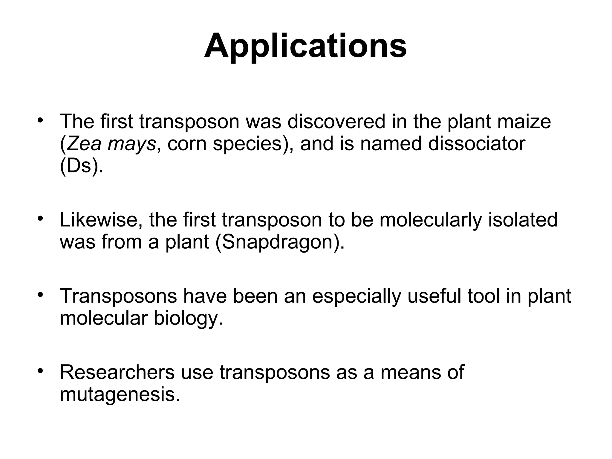 Bacterial Transposons | PPT