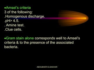 Bacterial vaginosis | PDF