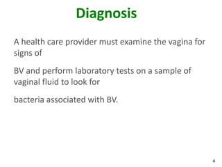 Bacterial Vaginosis | PPTX