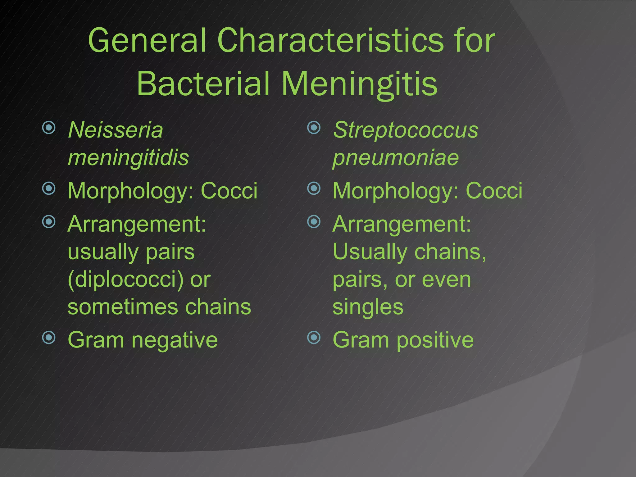 Bacterial & Viral Meningitis | PPT